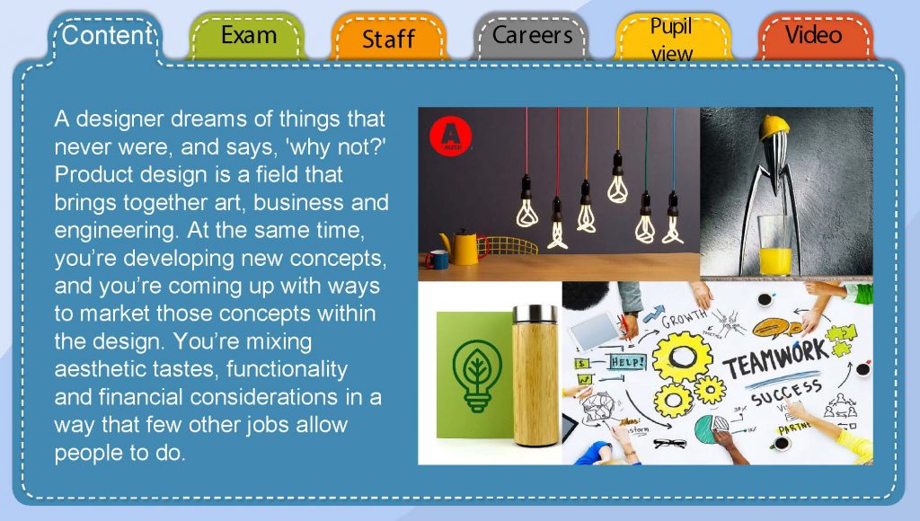 PRODUCT DESIGN | Cefn Saeson Comprehensive School