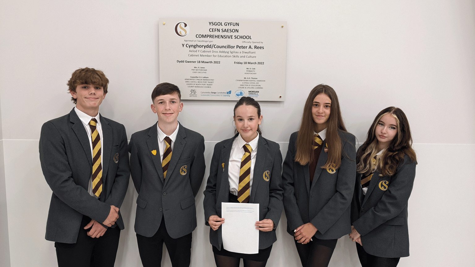 web | Cefn Saeson Comprehensive School
