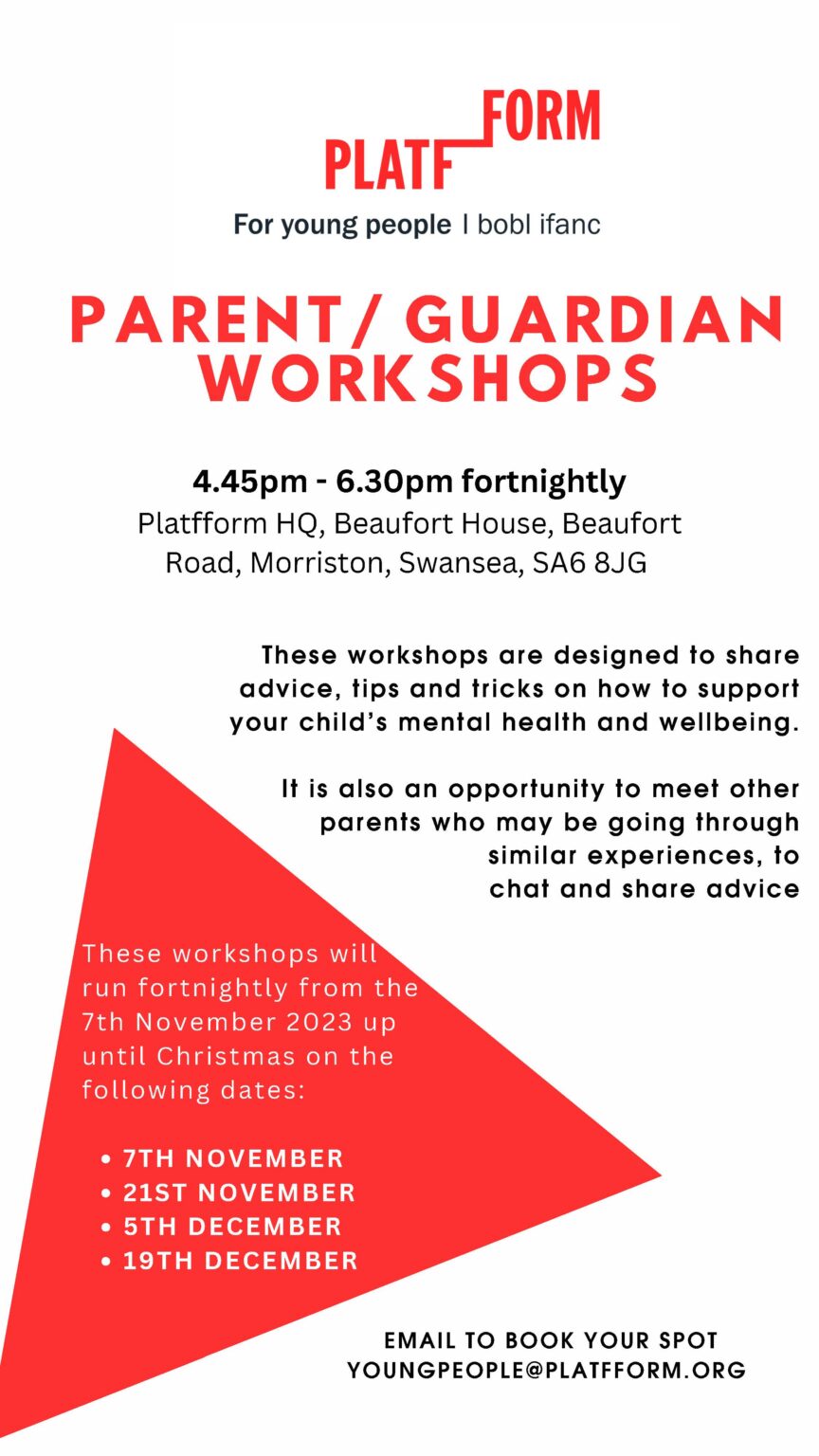 Parent/guardian workshops to support young people’s mental health and ...