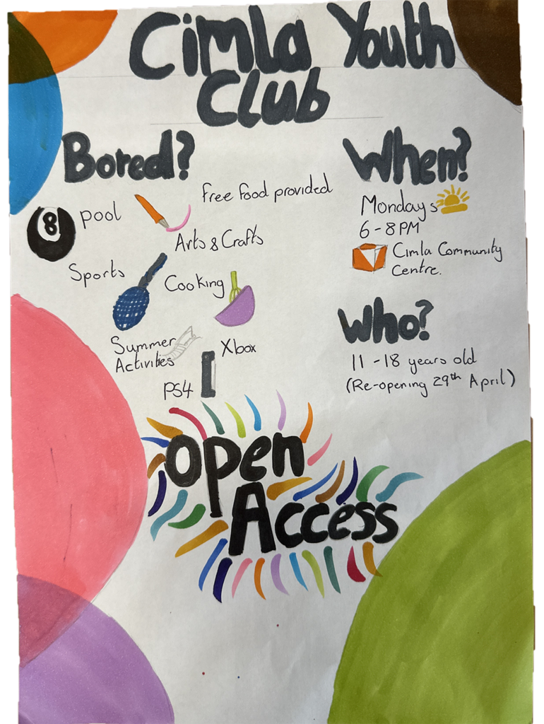 NEW CIMLA YOUTH CLUB | Cefn Saeson Comprehensive School